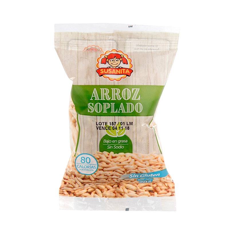 Arroz susanita x20g soplado Surtifamiliar.com
